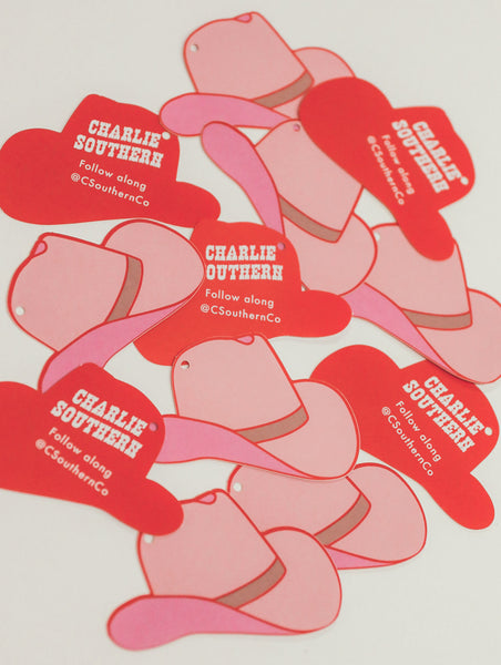 CS COWBOY HAT TAGS | Charlie Southern